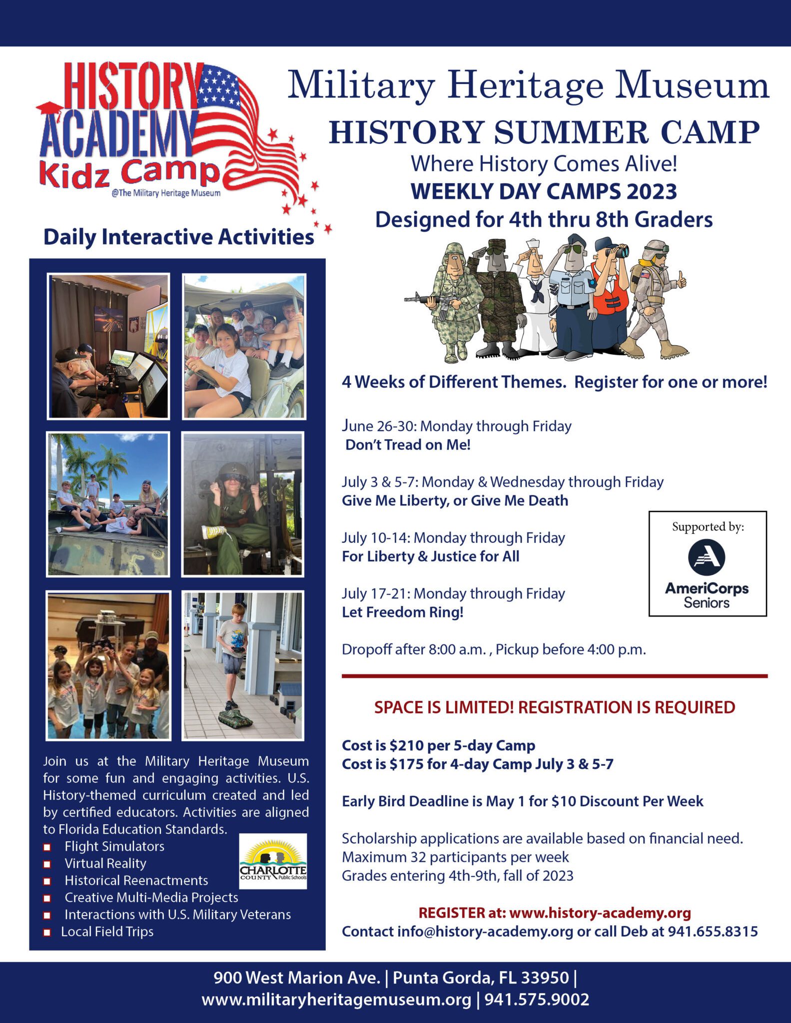 Kid's Camps - Military Heritage Museum